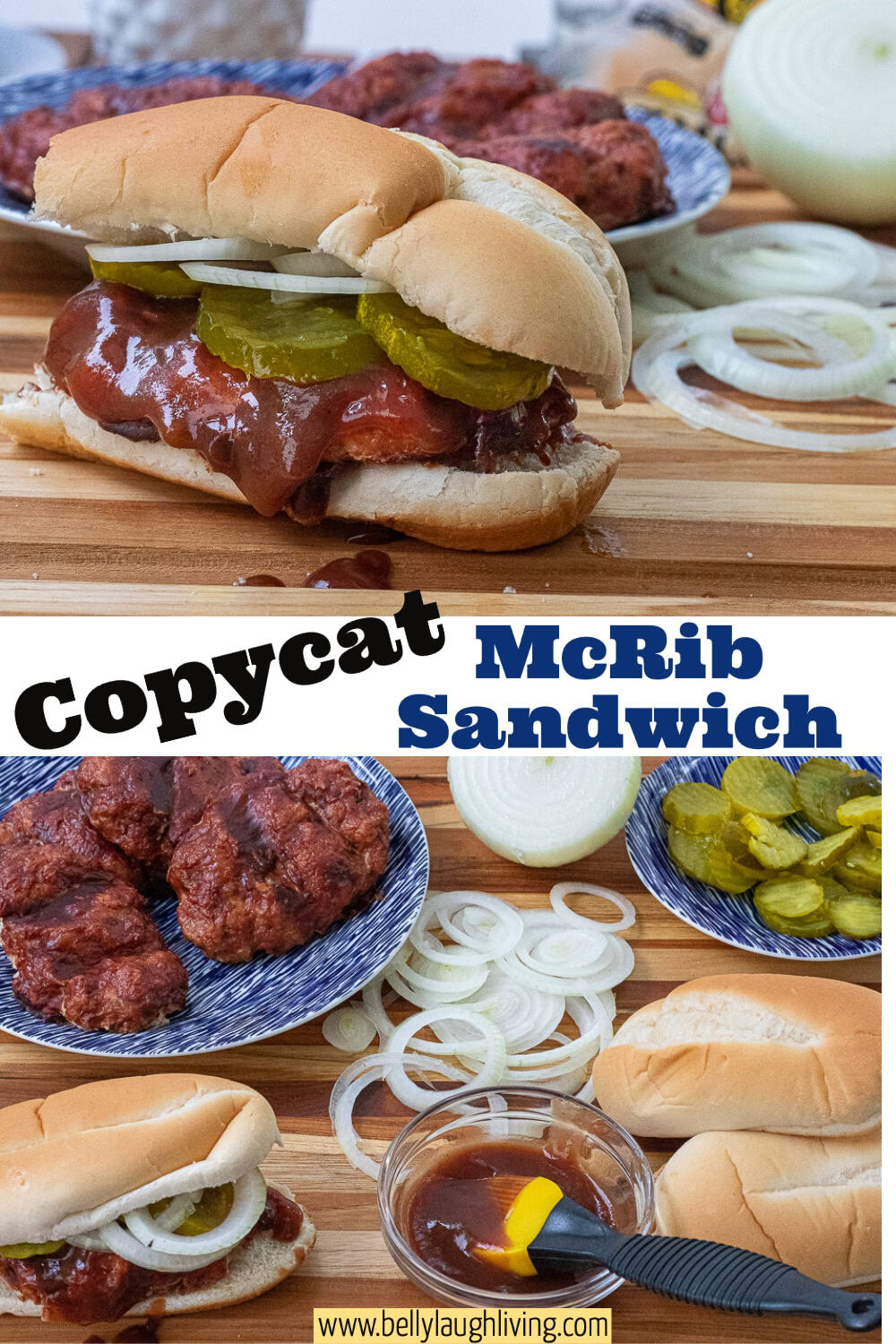 Homemade McRib Sandwich: An Easy & Delicious Recipe - Belly Laugh Living