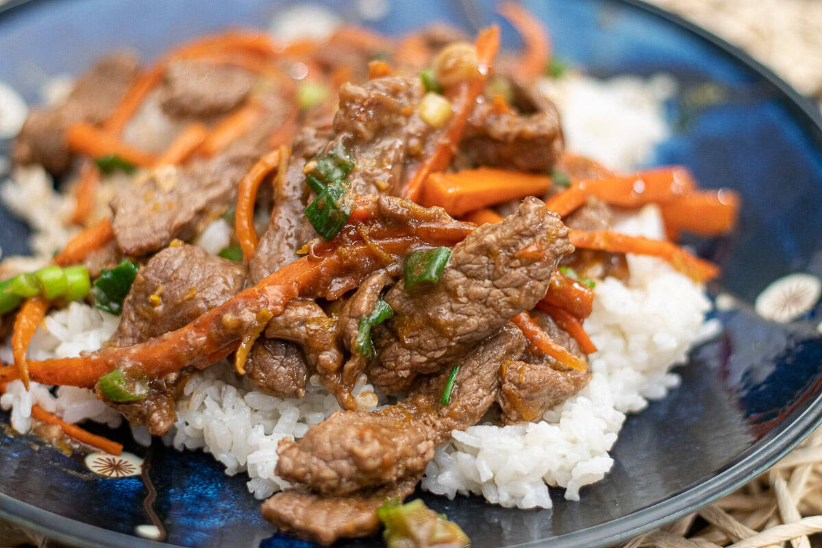 Orange Beef Stir fry. . .on the Lighter side!!! - Belly Laugh Living