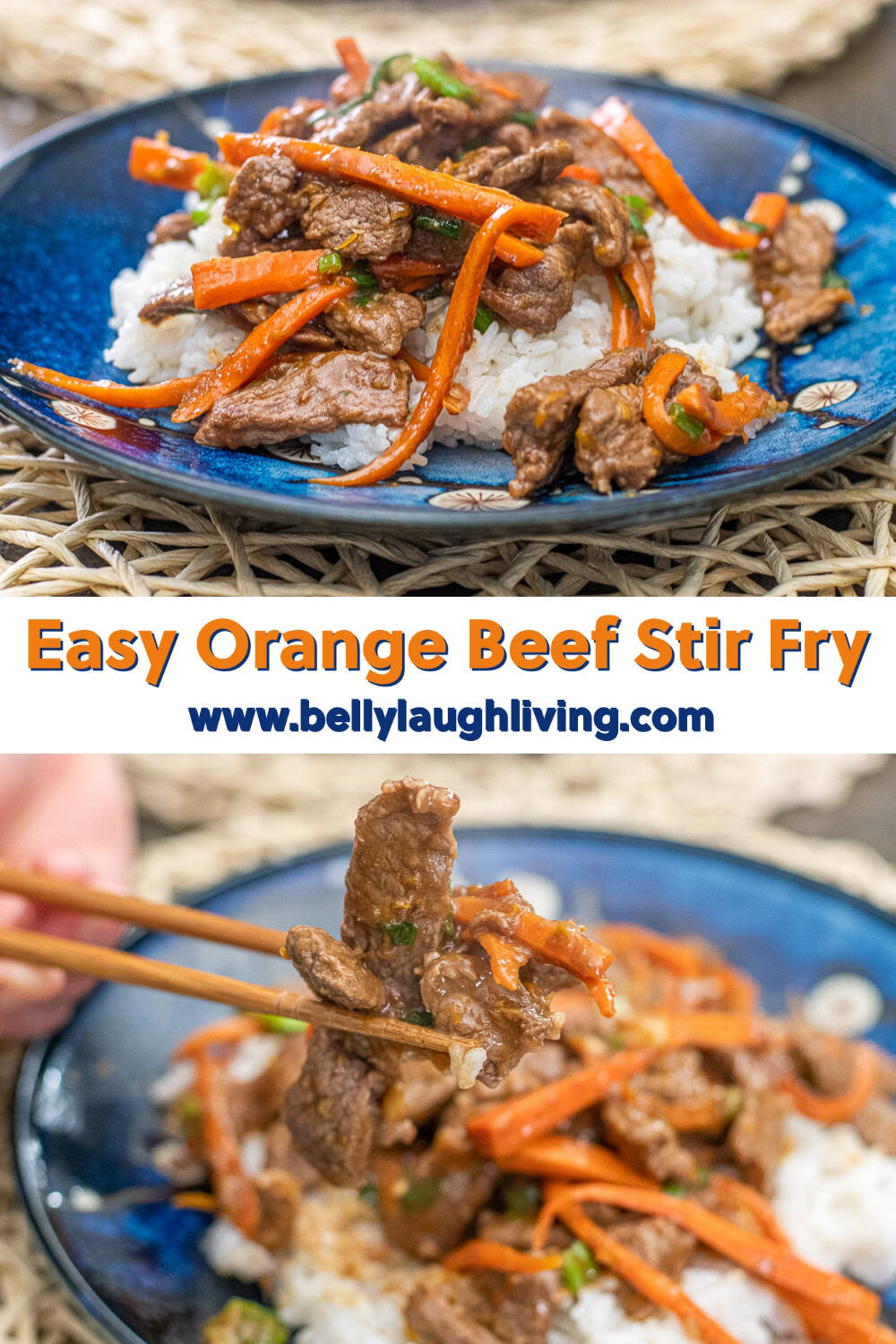 Orange Beef Stir fry. . .on the Lighter side!!! - Belly Laugh Living