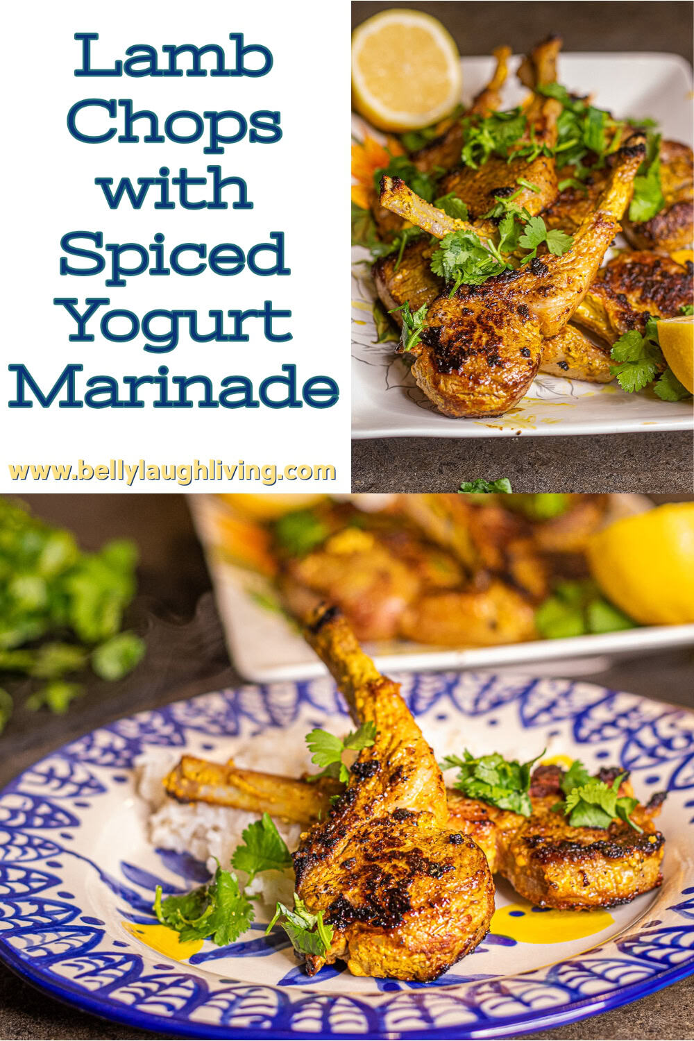 Lamb Chops with Spiced Yogurt Marinade – Clover House Gifts