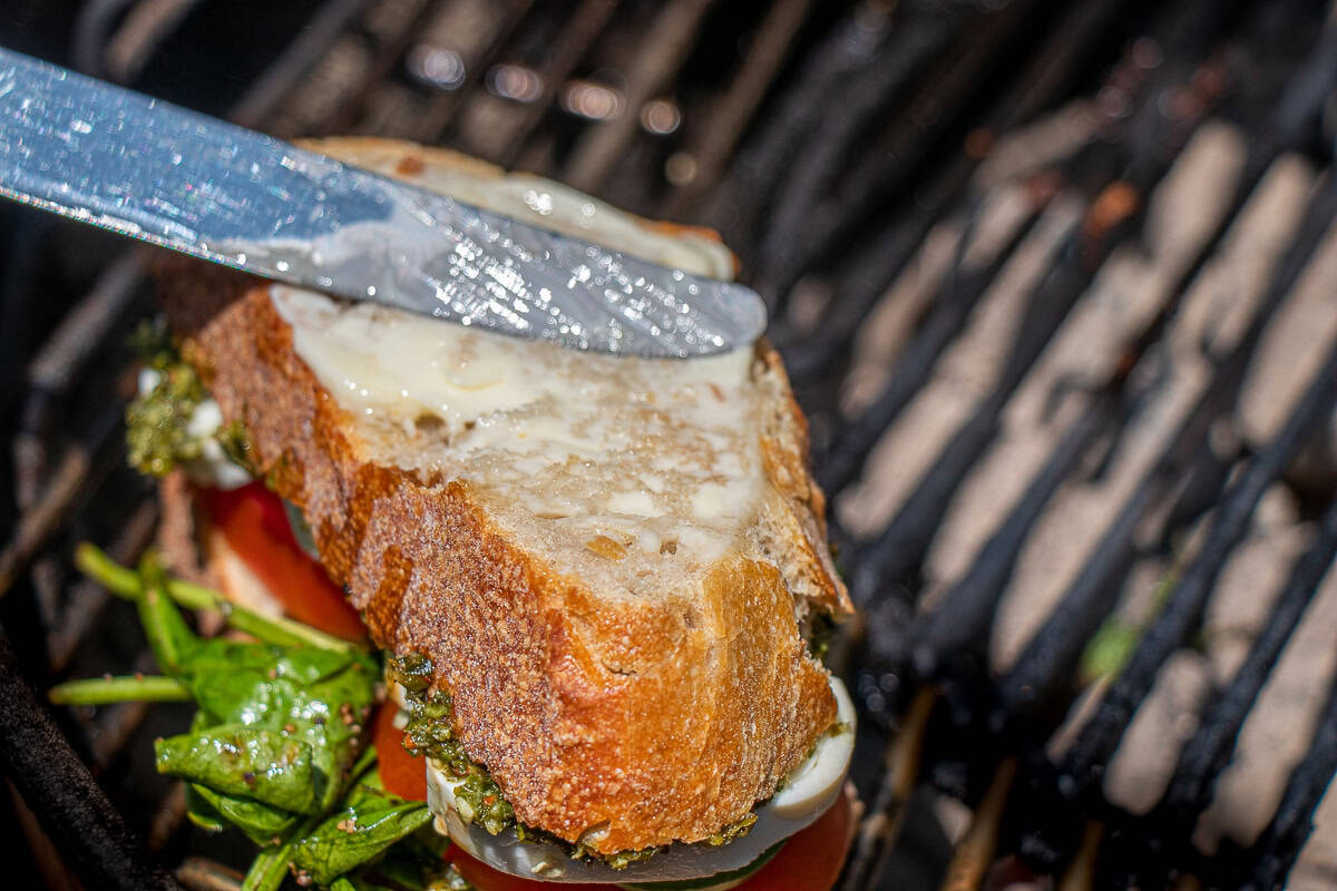 The Perfect Caprese Grilled Cheese Recipe - Belly Laugh Living